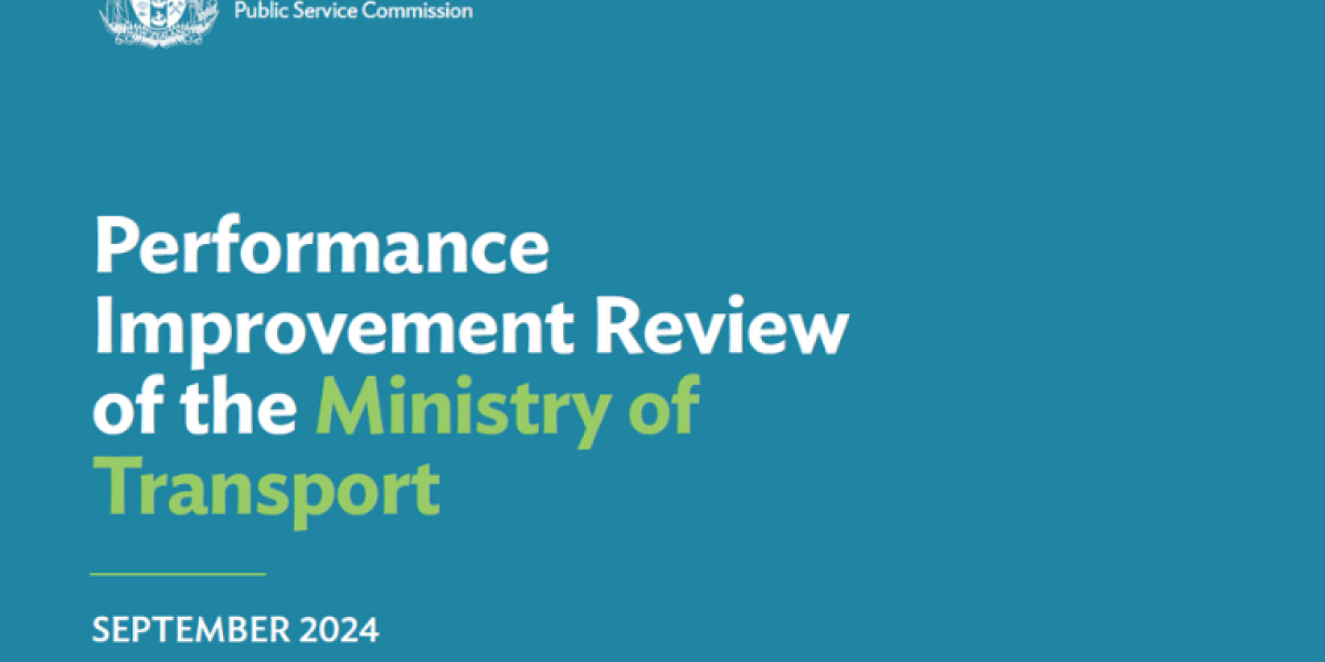 Performance Improvement Review of the Ministry of Transport released ...
